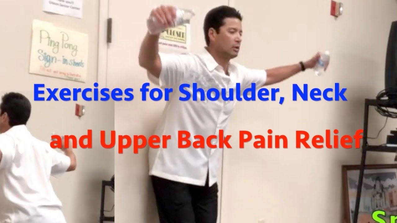 Shoulder, Neck, Upper Back Pain Relief Exercise. Clip from Crooked ...