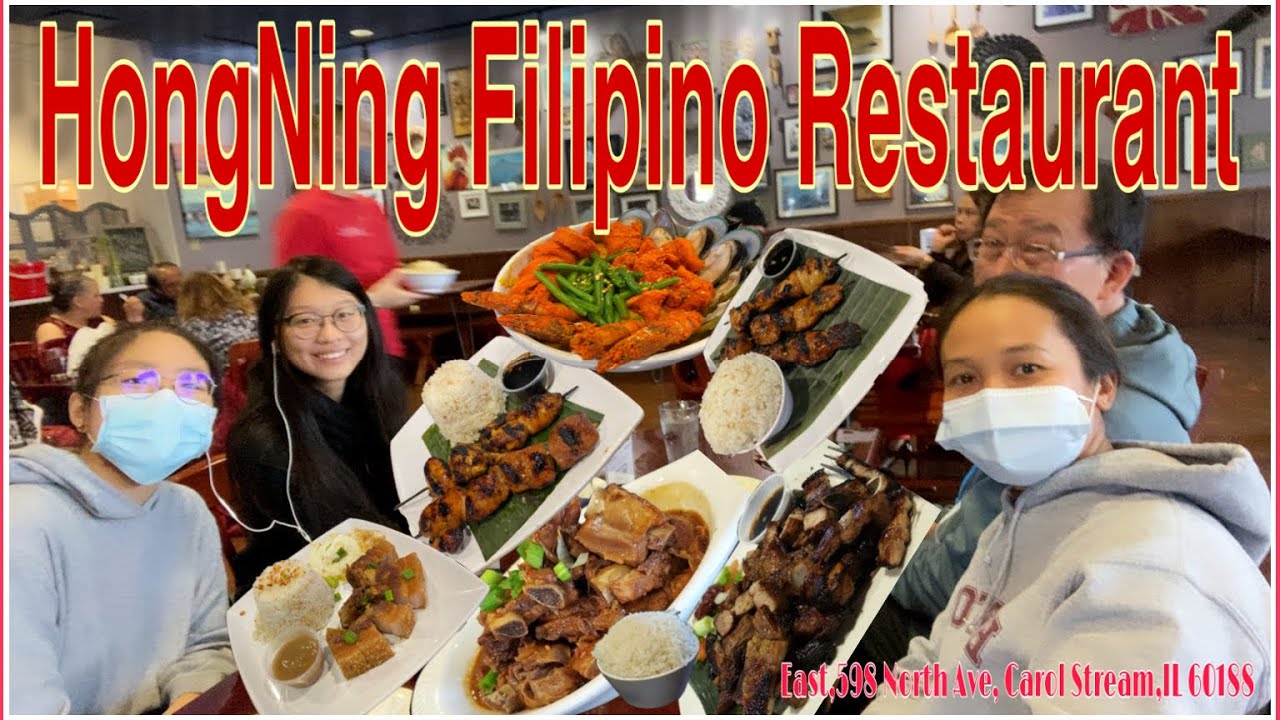 HONG NING FILIPINO RESTAURANT IN USA - YouTube