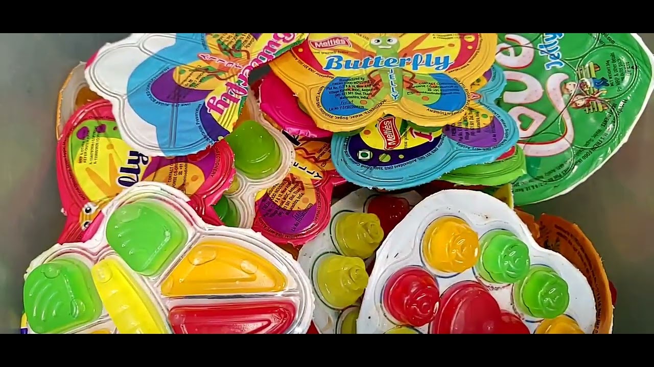 some lot's of new butterfly jelly - YouTube