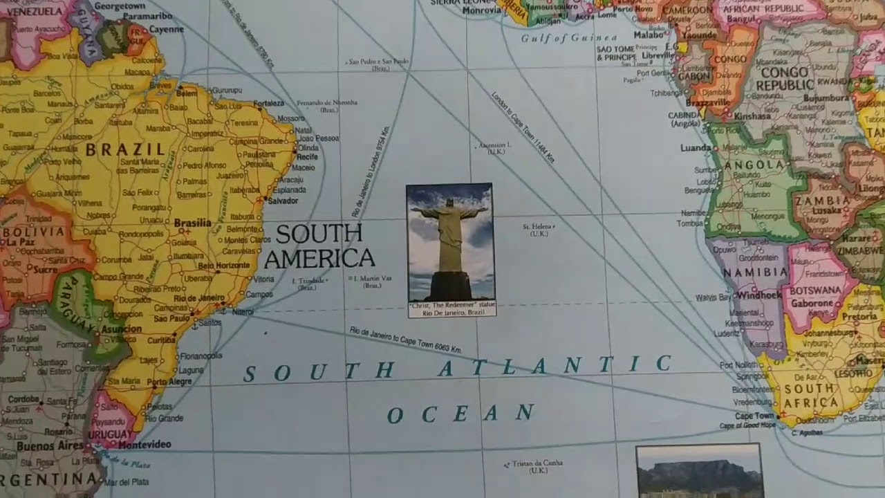 World map !! Upsc !! - YouTube