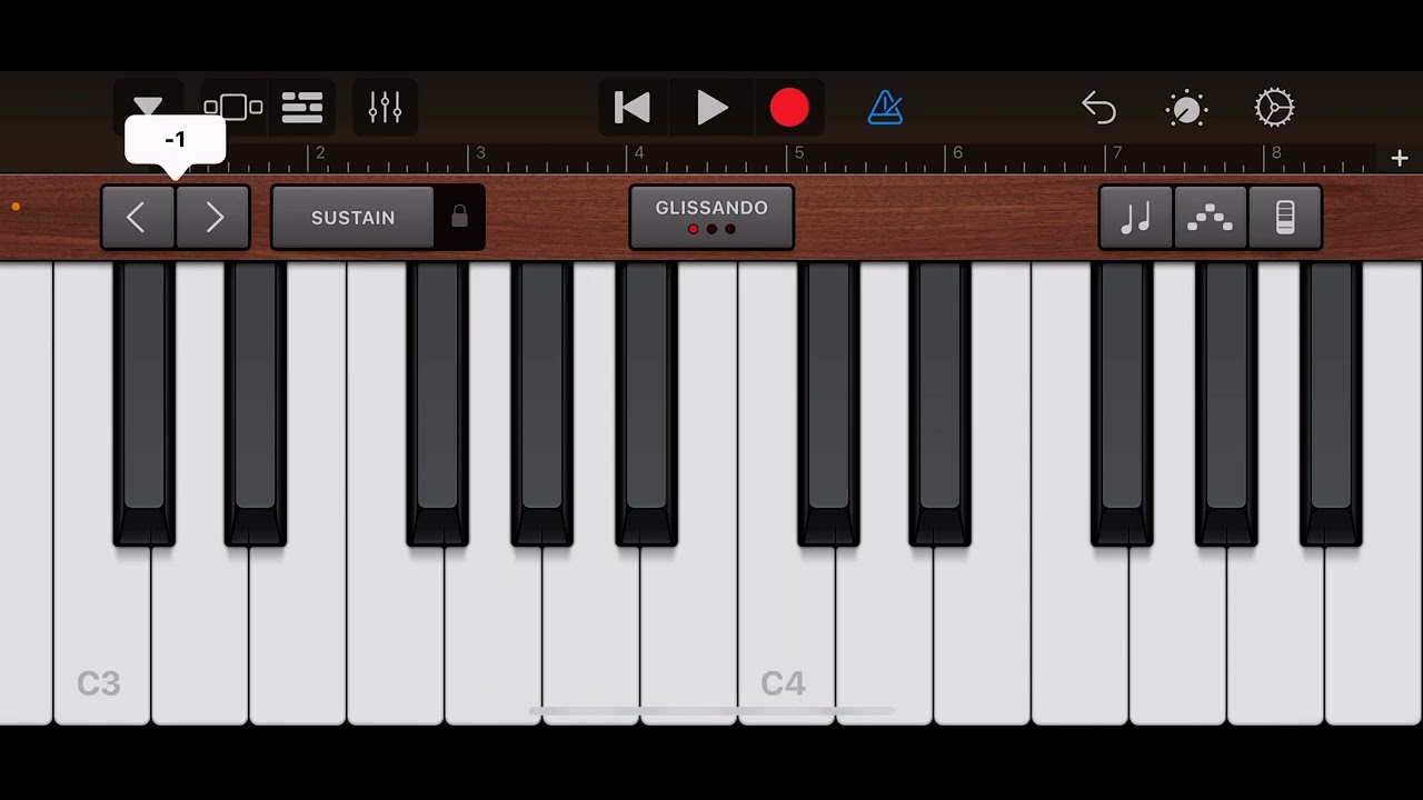 Smoke on the water on my roots rock piano on GarageBand - YouTube