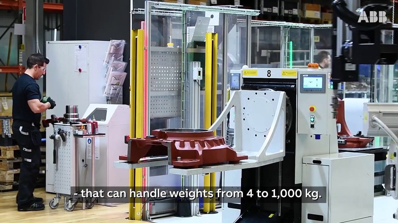 A rewarding environment with technology at ABB’s Vasteras factory - YouTube