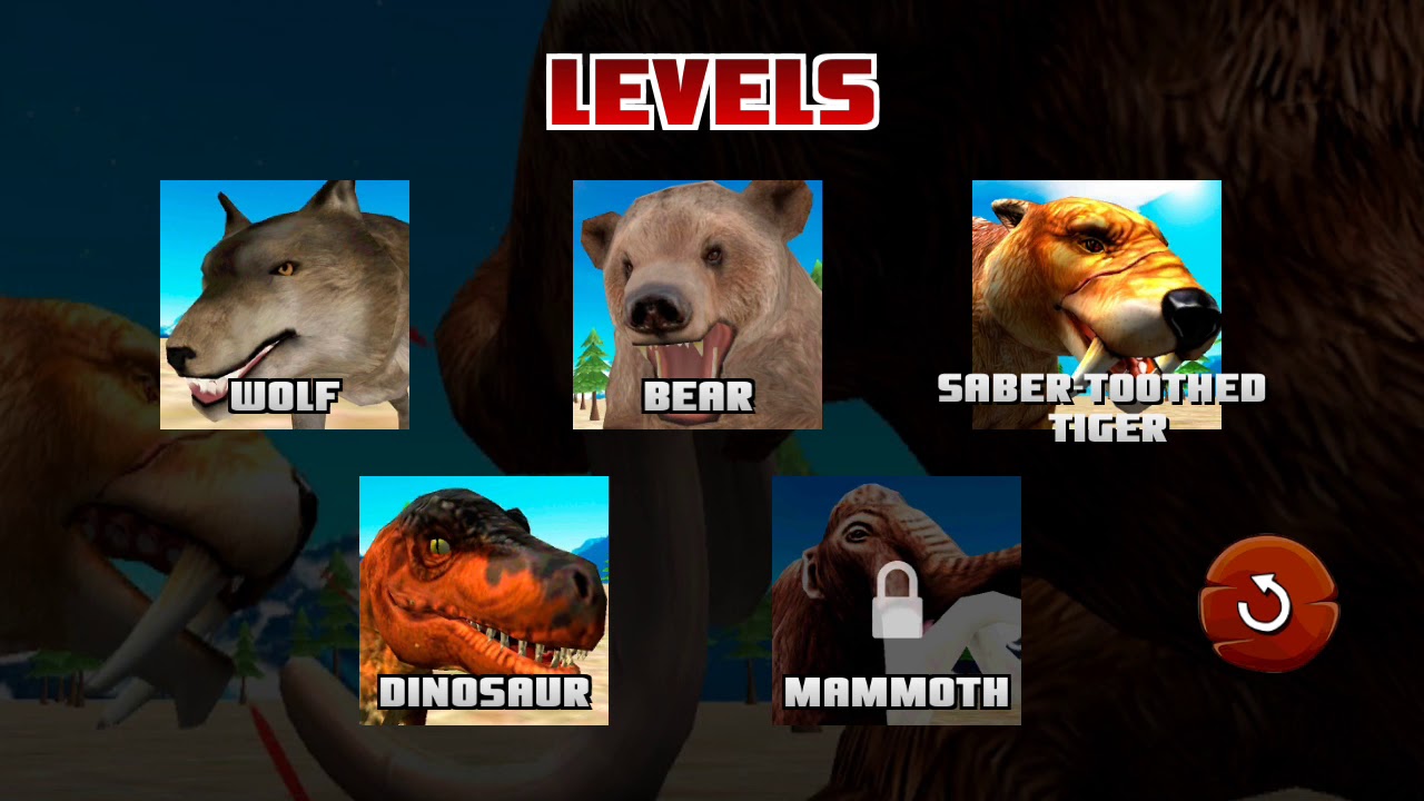 Let's Fight A T-rex From Mammoth Simulator 3D - YouTube