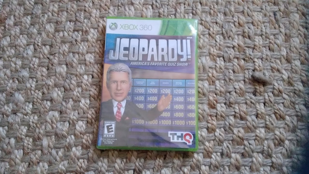 Jeopardy! | Xbox 360 Game Unboxing - YouTube