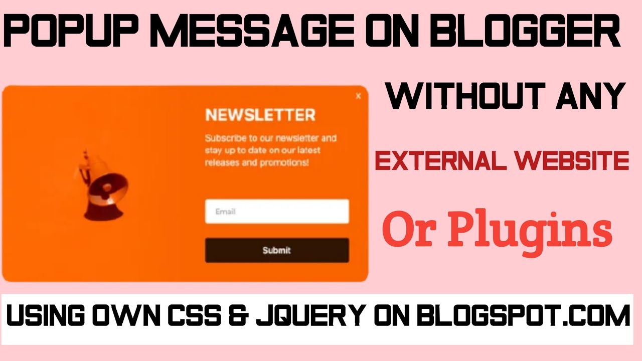 How To Create Pop Message Widget In Blogger Gautam Tech YouTube How To Create Pop Message Widget In Blogger Gautam Tech YouTube