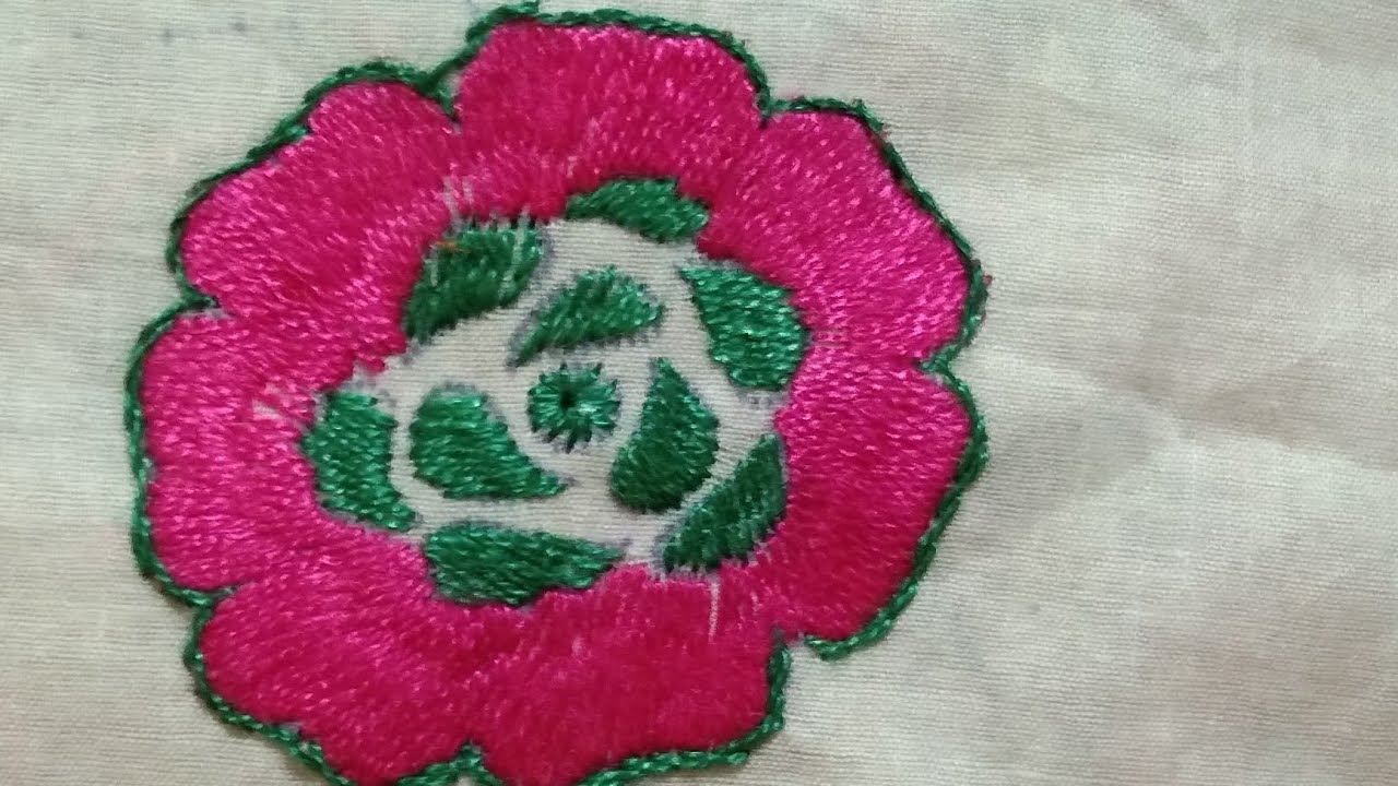 Hand Embroidery Bharwan Tanka / house stitch - YouTube