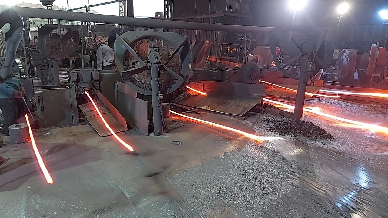 Amazing Manufacturing Process of Iron Rod in Factory | Production of ...