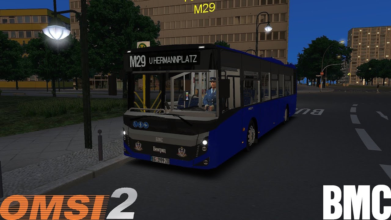 Omsi 2 - Berlin BRT - Line M29 - BMC Procity 12 - YouTube