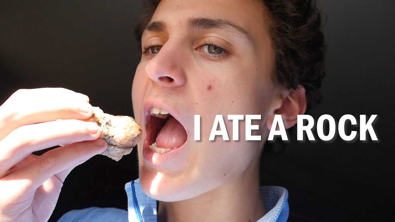 can you eat rocks? - YouTube