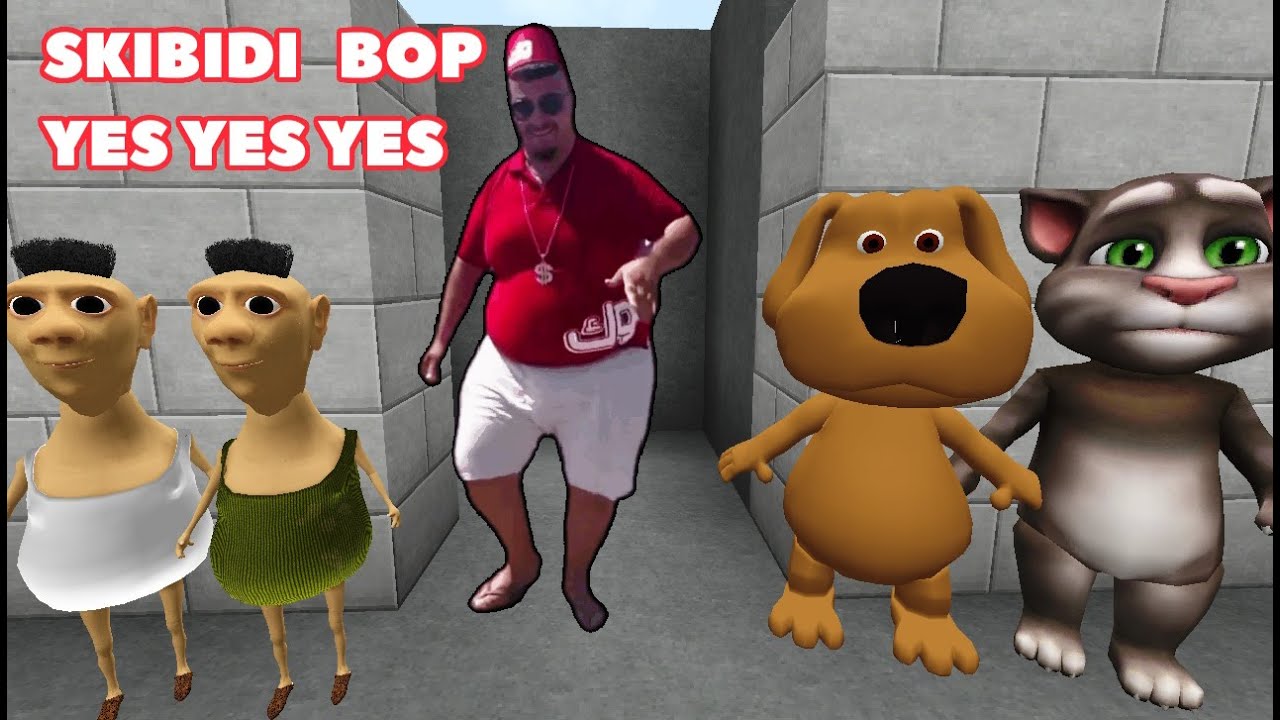 SKIBIDI BOP YES YES YES GUY CHASING US in Minecraft #2 - YouTube