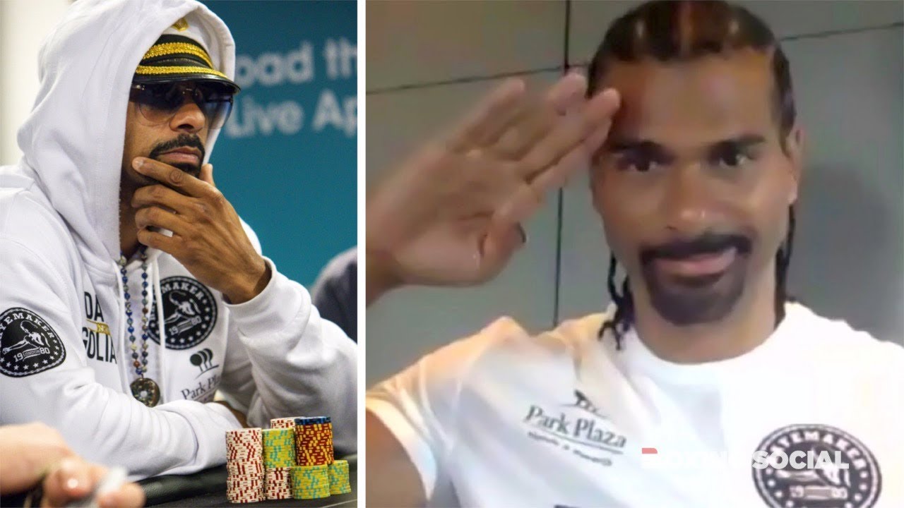 DAVID vs GOLIATH! - DAVID HAYE ON NEW CAREER AS POKER PRO & NEW GOLIATH ...