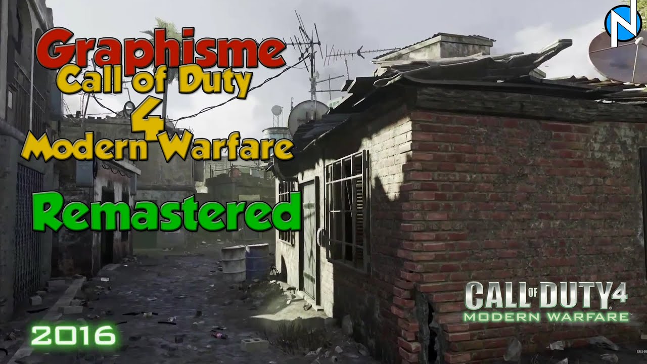 Graphisme Call of Duty 4 Modern Warfare Remastered + Info - YouTube