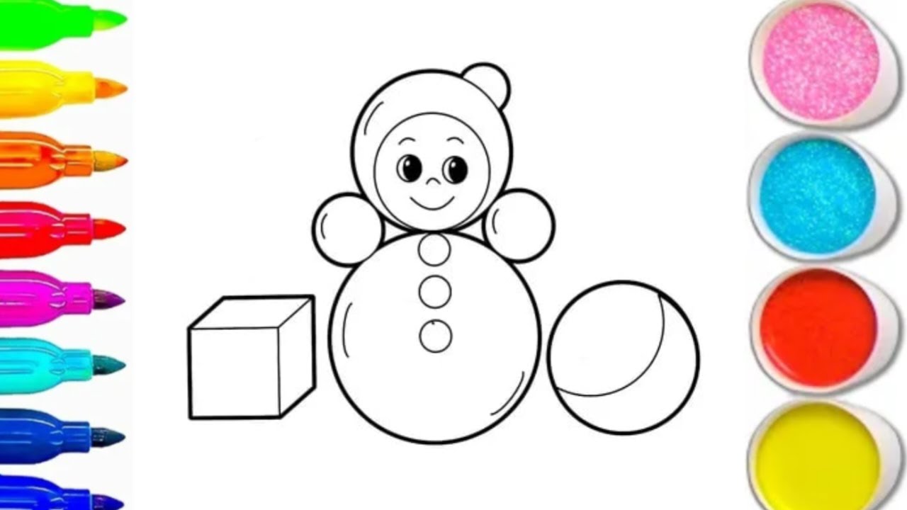 HOW TO DRAW A TOY, DRAW CUTE THINGS FOR KIDS - YouTube