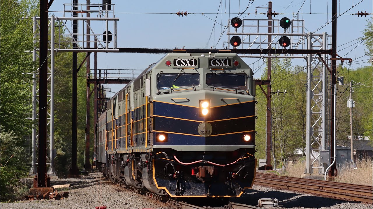 CSX P001-09 blasts east through CP TL with CSX 1,2,3 on 5/10/22! - YouTube