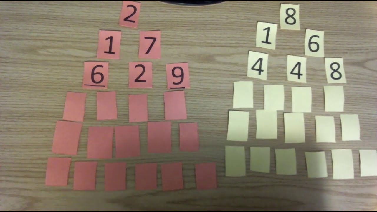 Place Value Triangle - YouTube