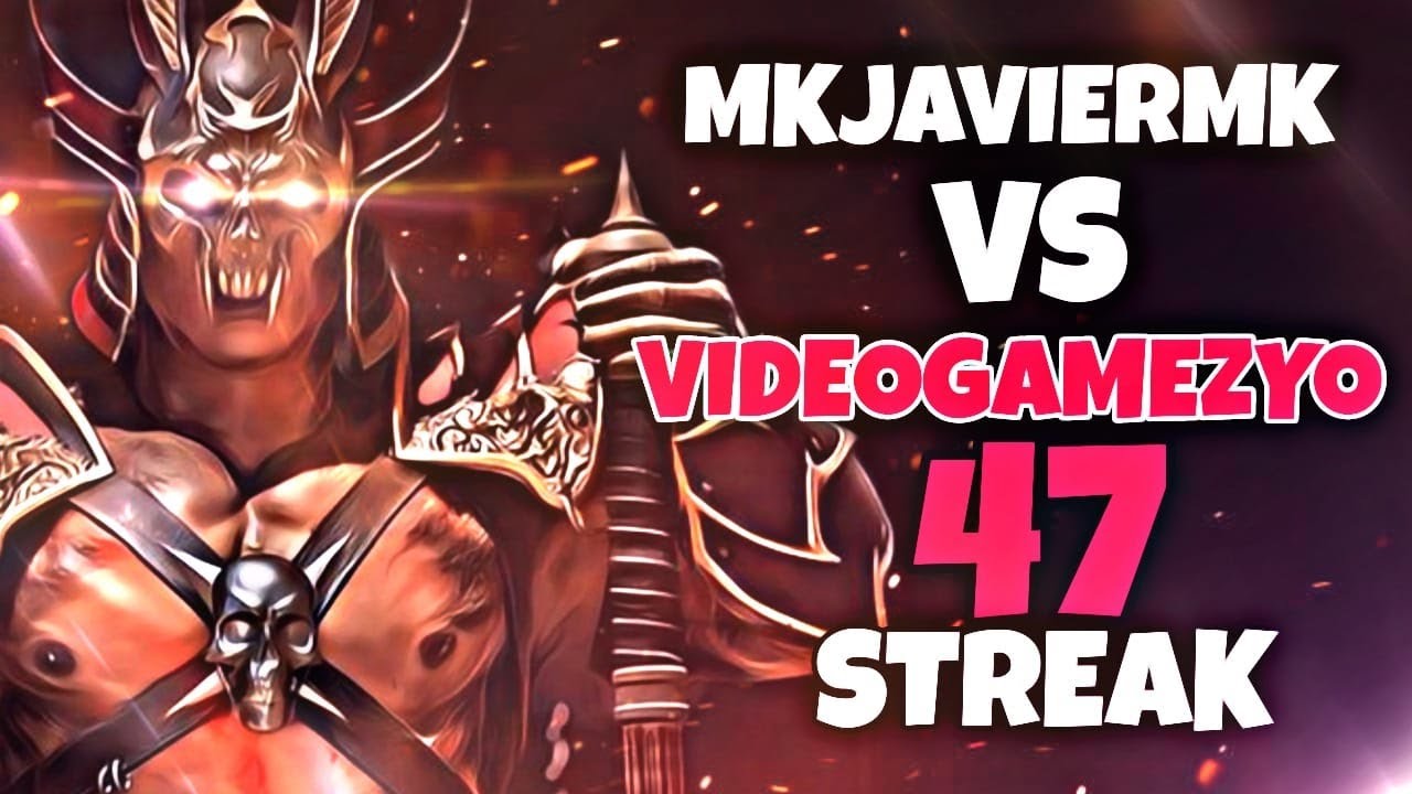 MK11 - CAN MKJavierMK END VIDEOGAMEZYO 47 STREAK WINS in MORTAL KOMBAT ...