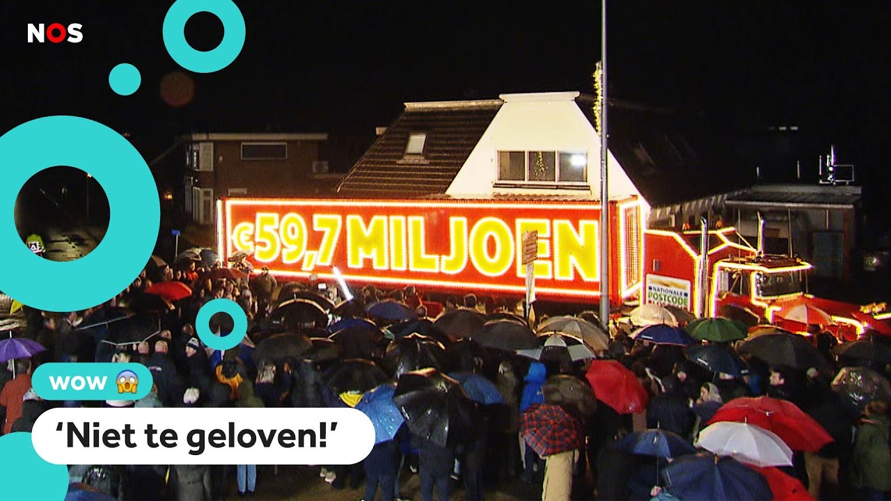Klein dorp wint in één keer bijna 60 miljoen - YouTube