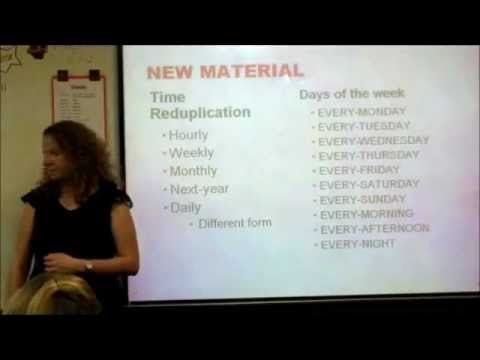 Beginning American Sign Language-Week Eight-Time Measurements and Tense ...