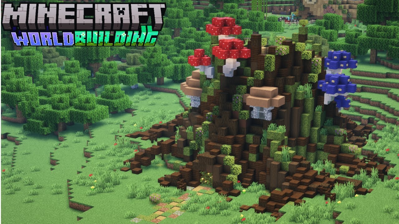 Building a Tree Stump! | Minecraft Worldbuilding - YouTube