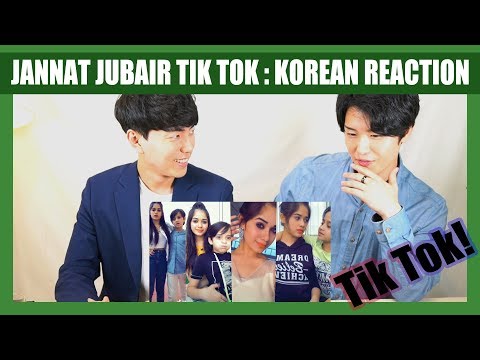 Indian Tik Tok Reaction by Korean Dost | Jannat Zubair | Tik Tok India
