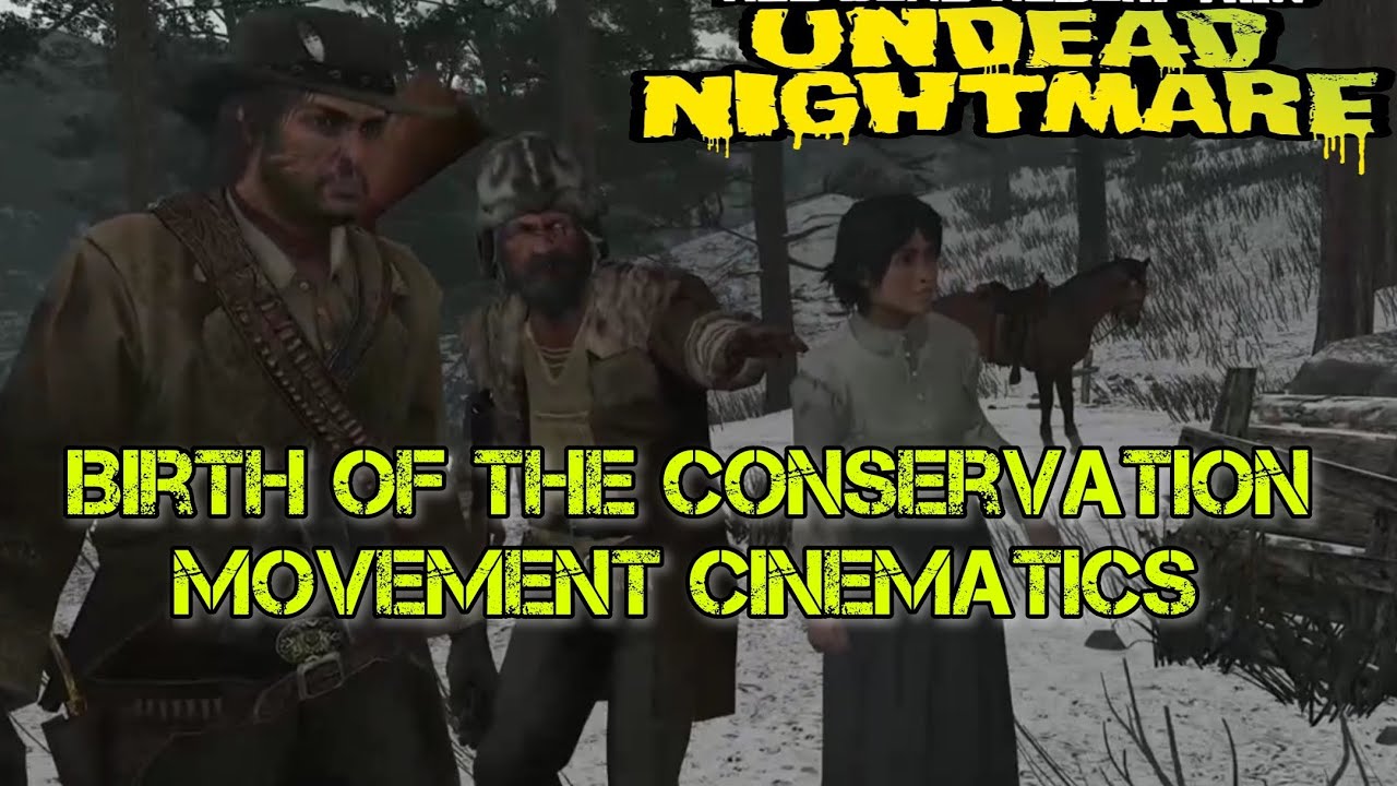 All 'Birth of the Conservation Movement' Cinematics - Red Dead ...