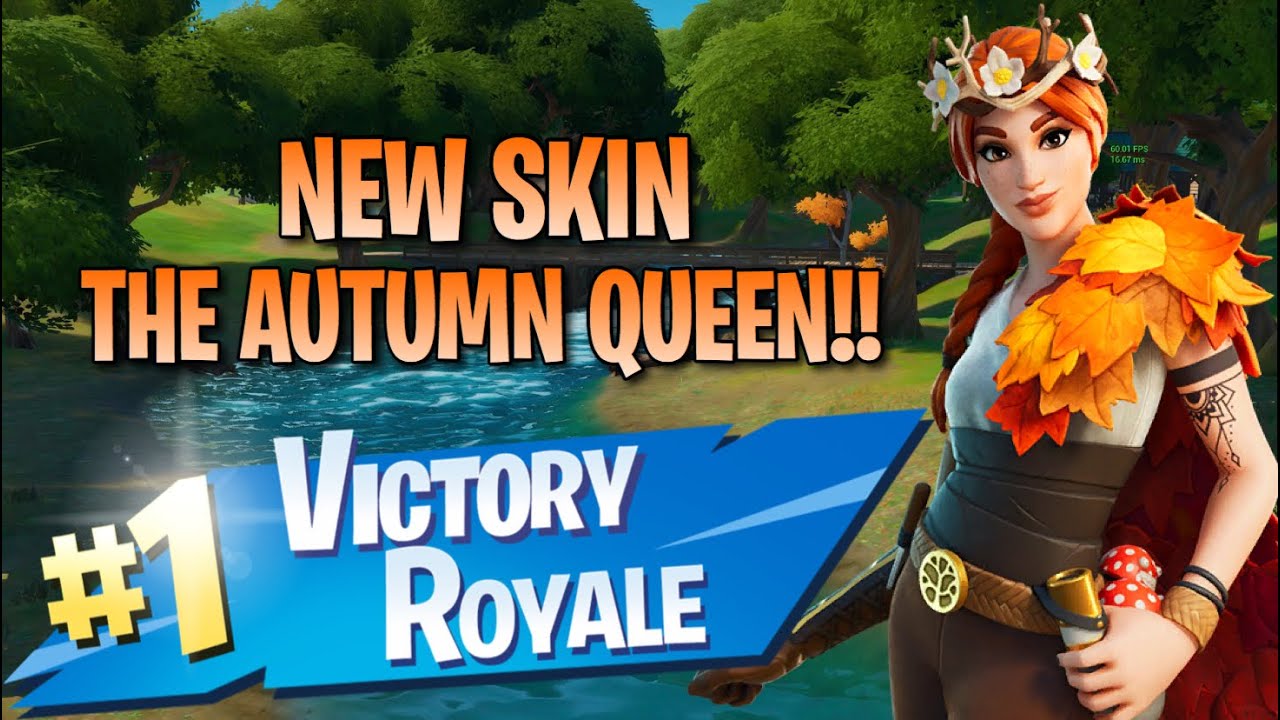 New Autumn Queen Skin!! - Fortnite: Battle Royale Gameplay!! - YouTube