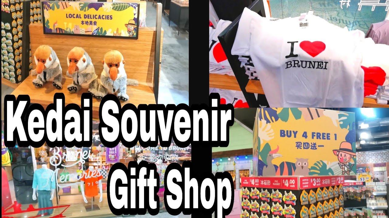 Souvenir di Brunei... Gift Shop.. - YouTube