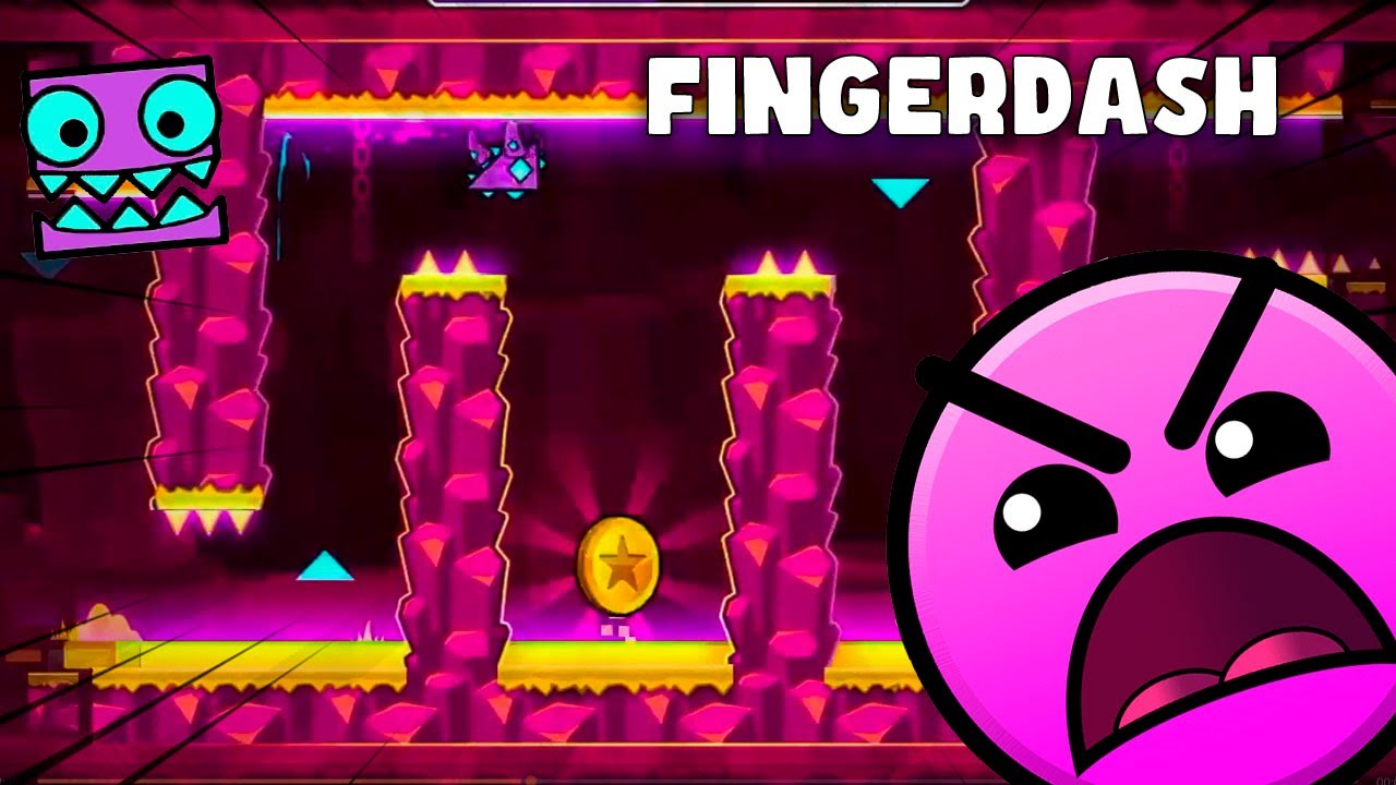 Geometry Dash | FINGERDASH COMPLETADO 100% !!! - YouTube