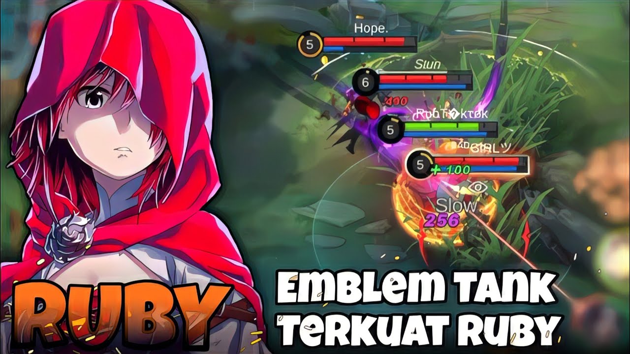 New Patch Ruby Tank Pakai Emblem Ini Mangkin Galak | Build Ruby Tank ...