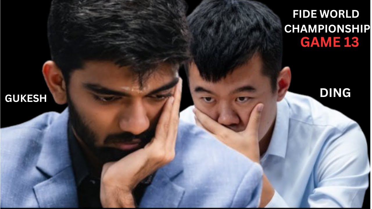 Gukesh vs Ding | Game 13 | FIDE World Championship 2024 | Full Game ...