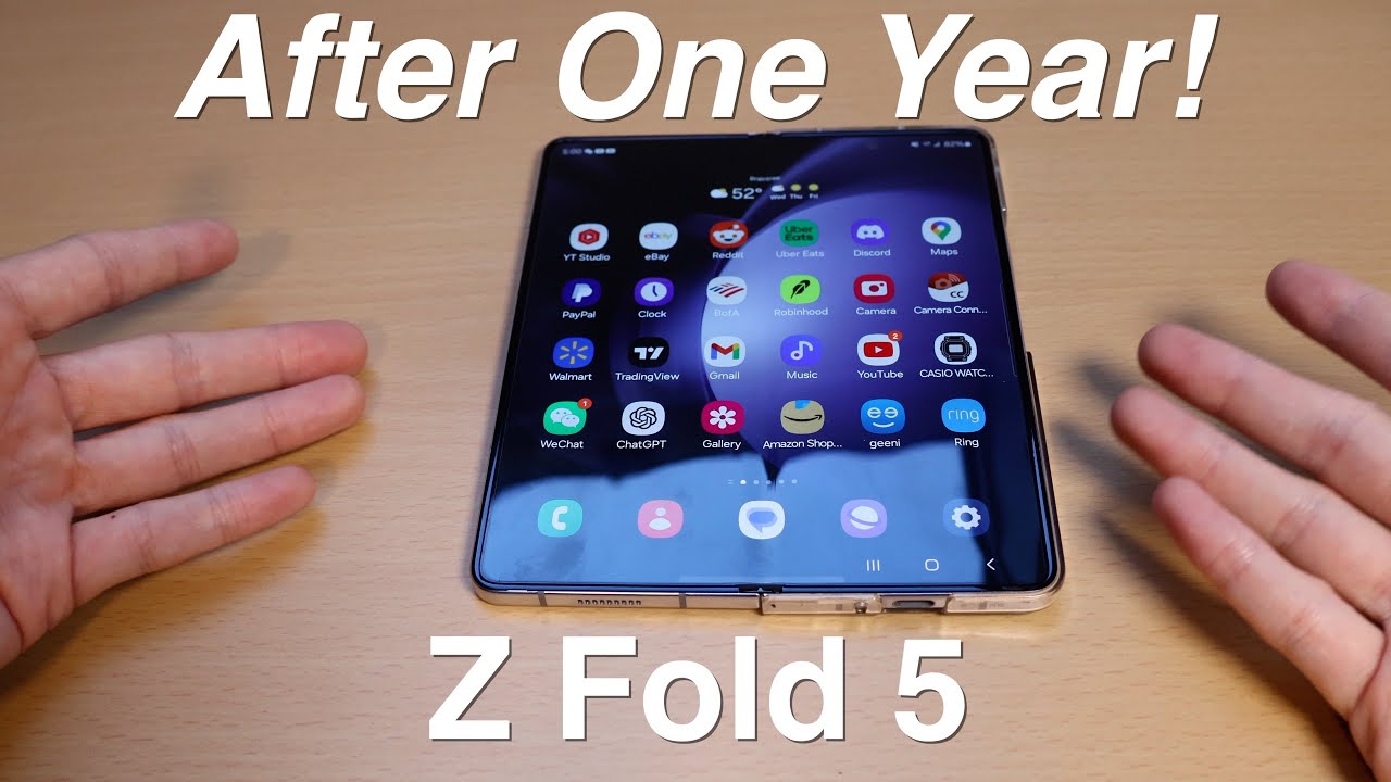 Samsung Z Fold 5 After 1 Year! General Thoughts and Long Term ...
