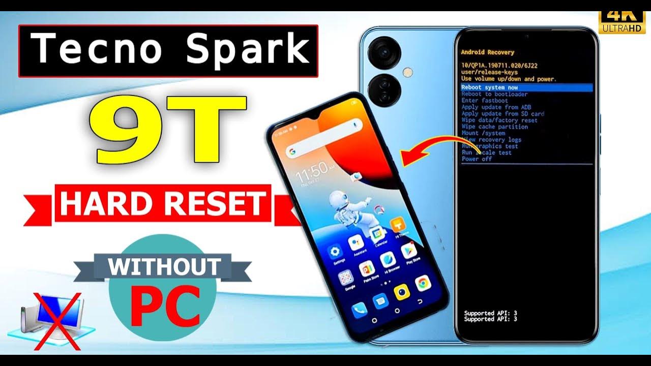 Forgot Screen Lock? Tecno Spark 9t (KH6) Delete Pin/Pattern/Password Lock 🔥 Tecno KG7h Hard ...