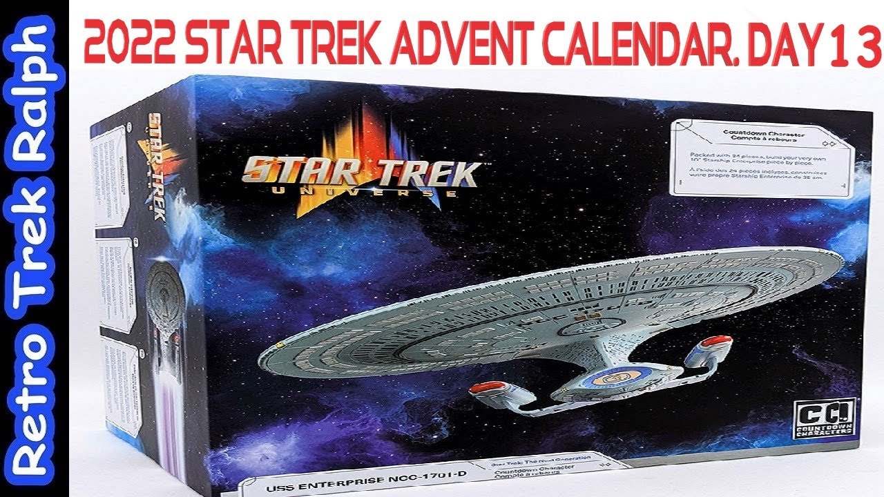 Countdown Characters by Numskull. Star Trek Enterprise 1701-D Advent ...