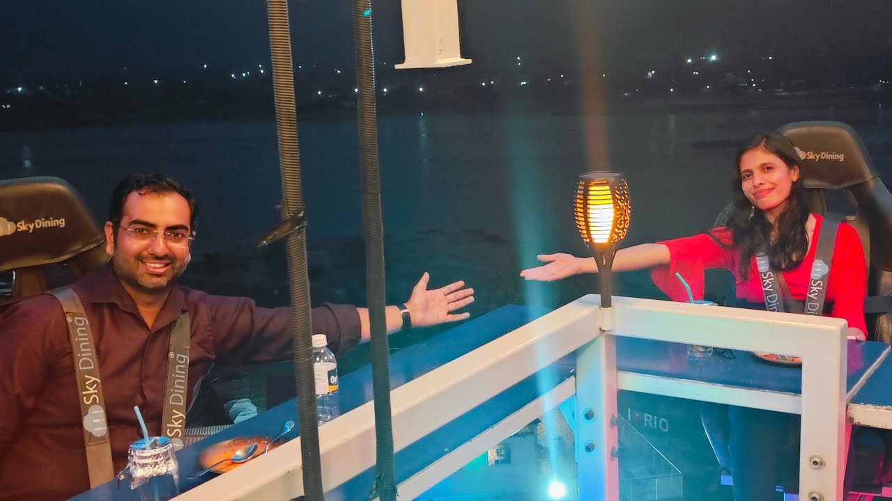 Sky Dining Pune | Our Sky Dining Experience | VlogGoals - YouTube