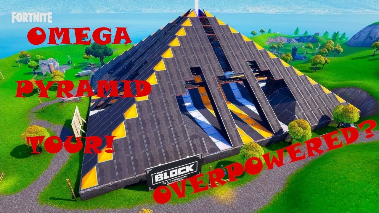 *NEW* Fortnite Omega Pyramid Tour with Loot Routes! - YouTube
