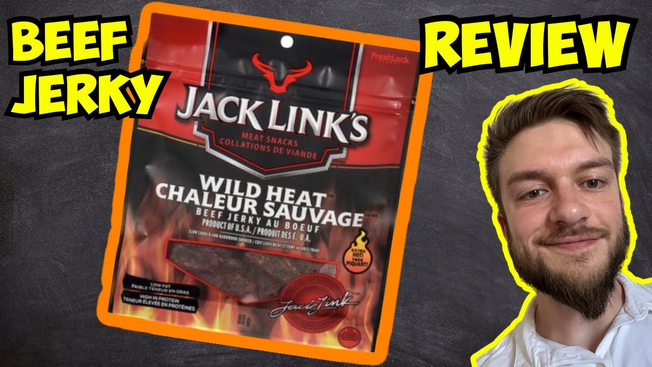 Jack Link's WILD HEAT Beef Jerky Review - YouTube