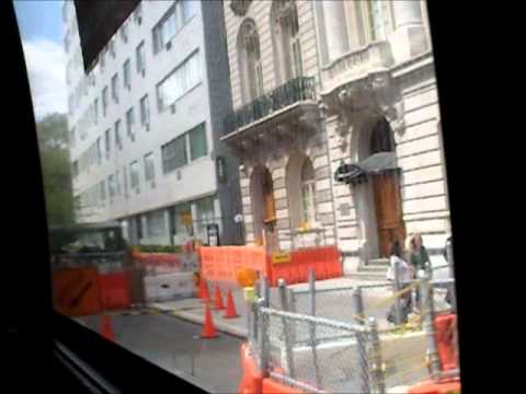 MTA New York City Bus 1999 Nova RTS 40 ft #5227 on Route M72 Ride 4-30 ...