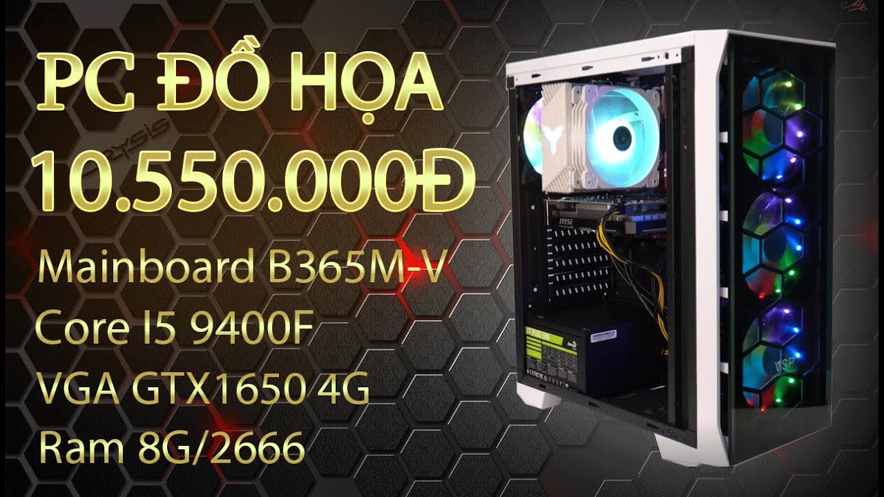BUILD PC RENDER TỐT NHẤT 2020 | Core I5 9400F | Ram Asgard 8G/2666 ...