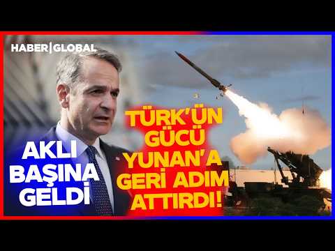 Türk'ün Gücü Yunan'a Geri Adım Attırdı! Miçotakis Aklını Başına Aldı!
