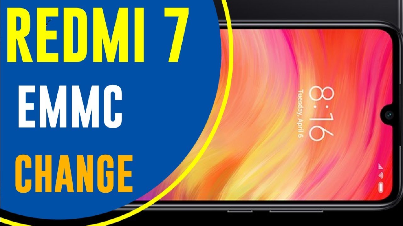 redmi 7 emmc Change. deadboot repair fixed - YouTube