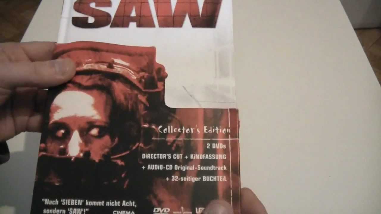 SAW 1 - Collectors Edition DVD - Unboxing und Vorstellung - YouTube