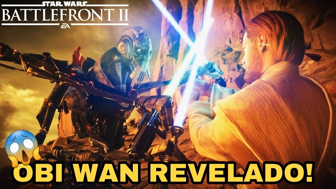 Obi Wan Kenobi anunciado! Star Wars Battlefront 2 - LIVE! #2 - YouTube
