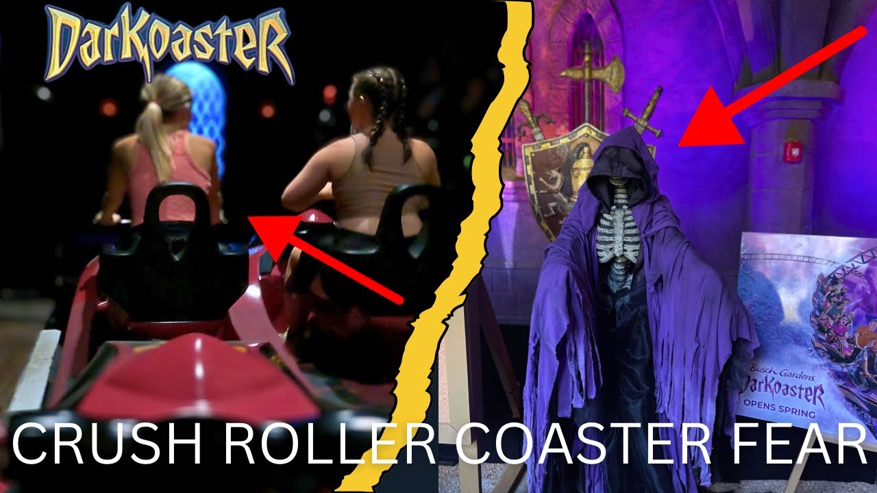 Busch Gardens Williamsburg Darkoaster - YouTube