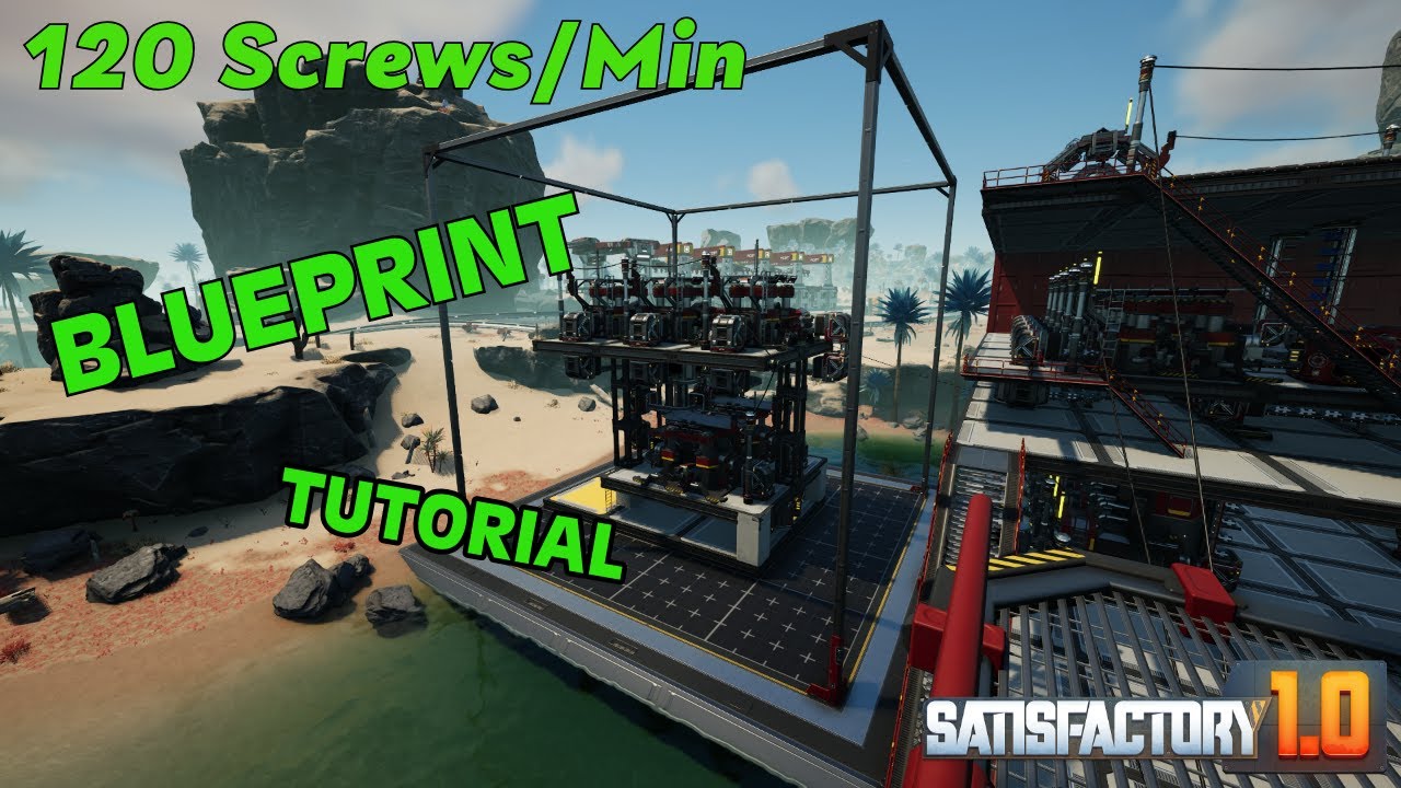 Blueprint Tutorial: 120 Screws/min - YouTube
