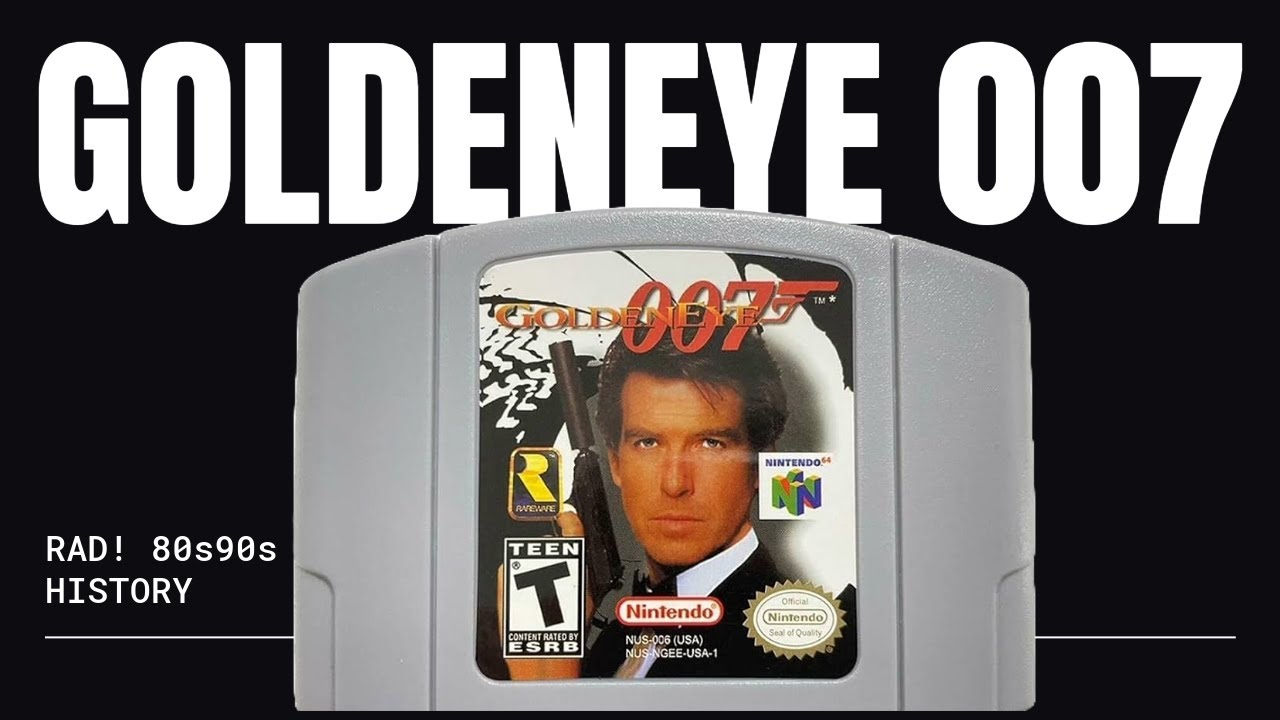 The Making Of Goldeneye 007 - With John Gruber | RAD! 80s90s History ...