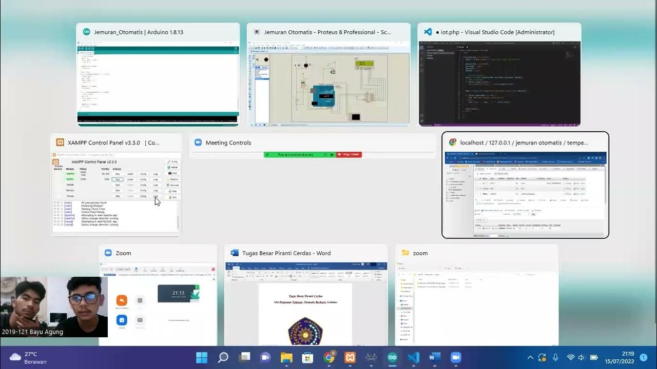 Jemuran Otomatis Berbasis Arduino Uno - YouTube