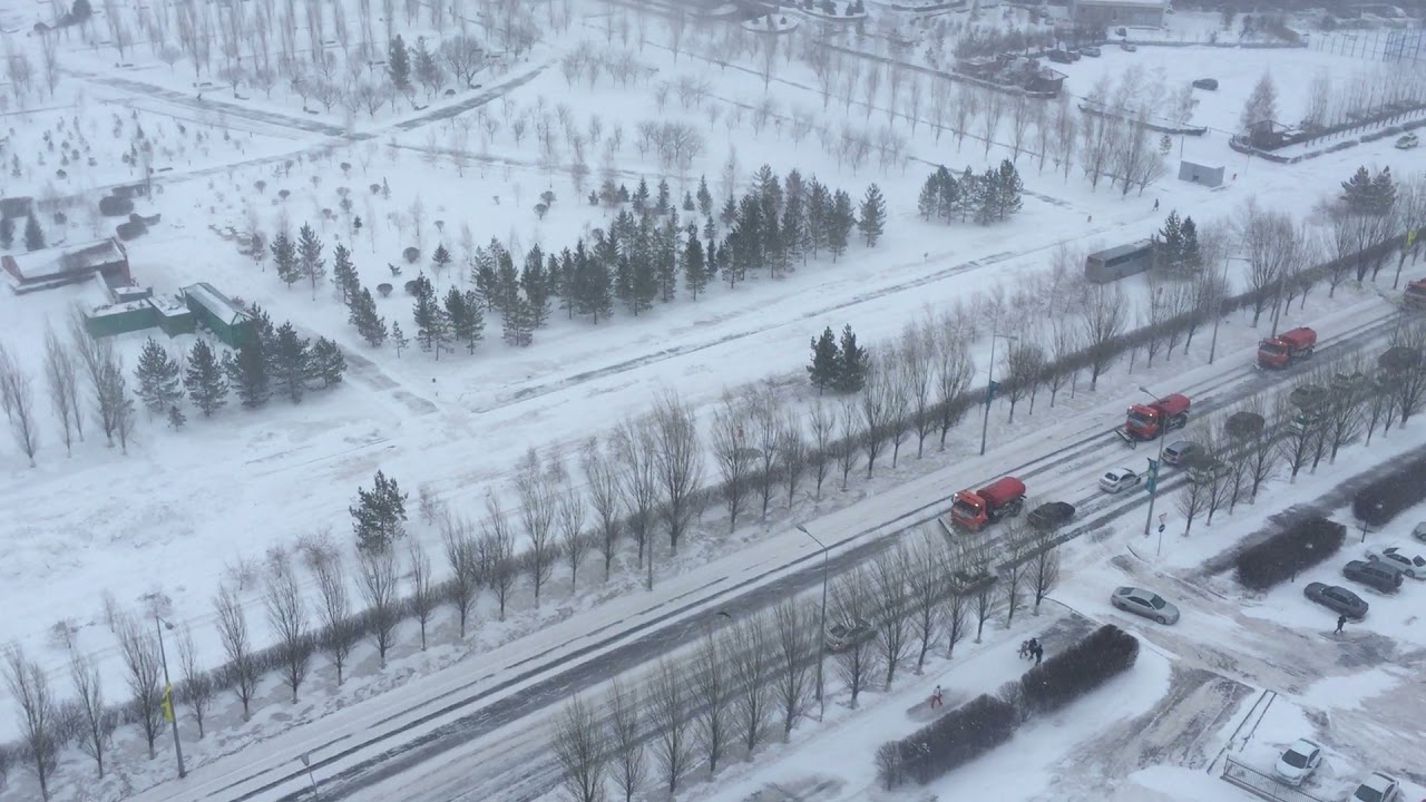 2016-12-11-IMG 4877-SNOWY ASTANA DECEMBER MORNING KAZAKHSTAN - YouTube