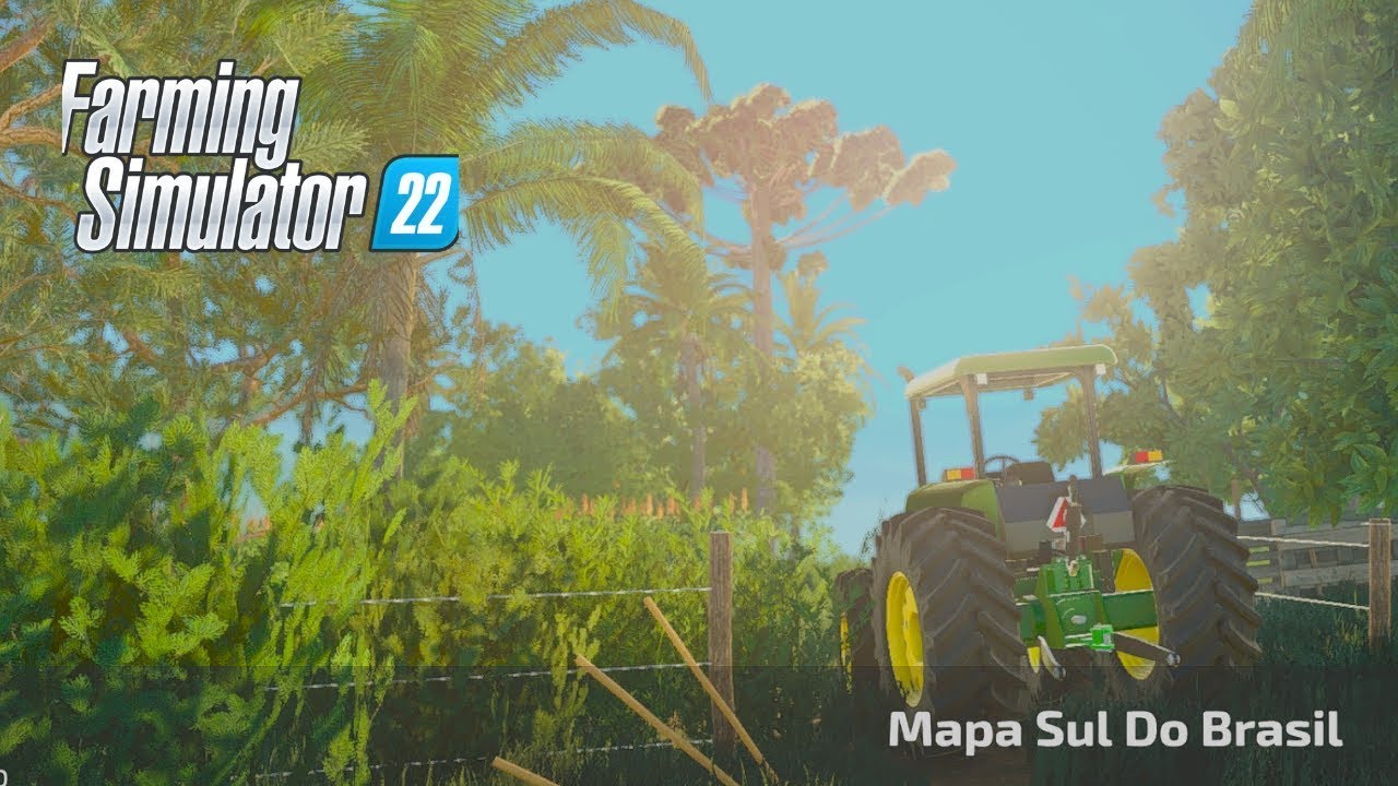 COMEÇANDO BEM NO MAPA SUL DO BRASIL #farmingsimulator22 # ...