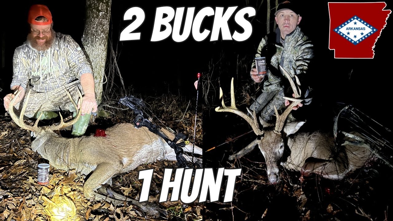 Two Big Bucks in the Same Hunt from the Same Tree / Bowhunting ...