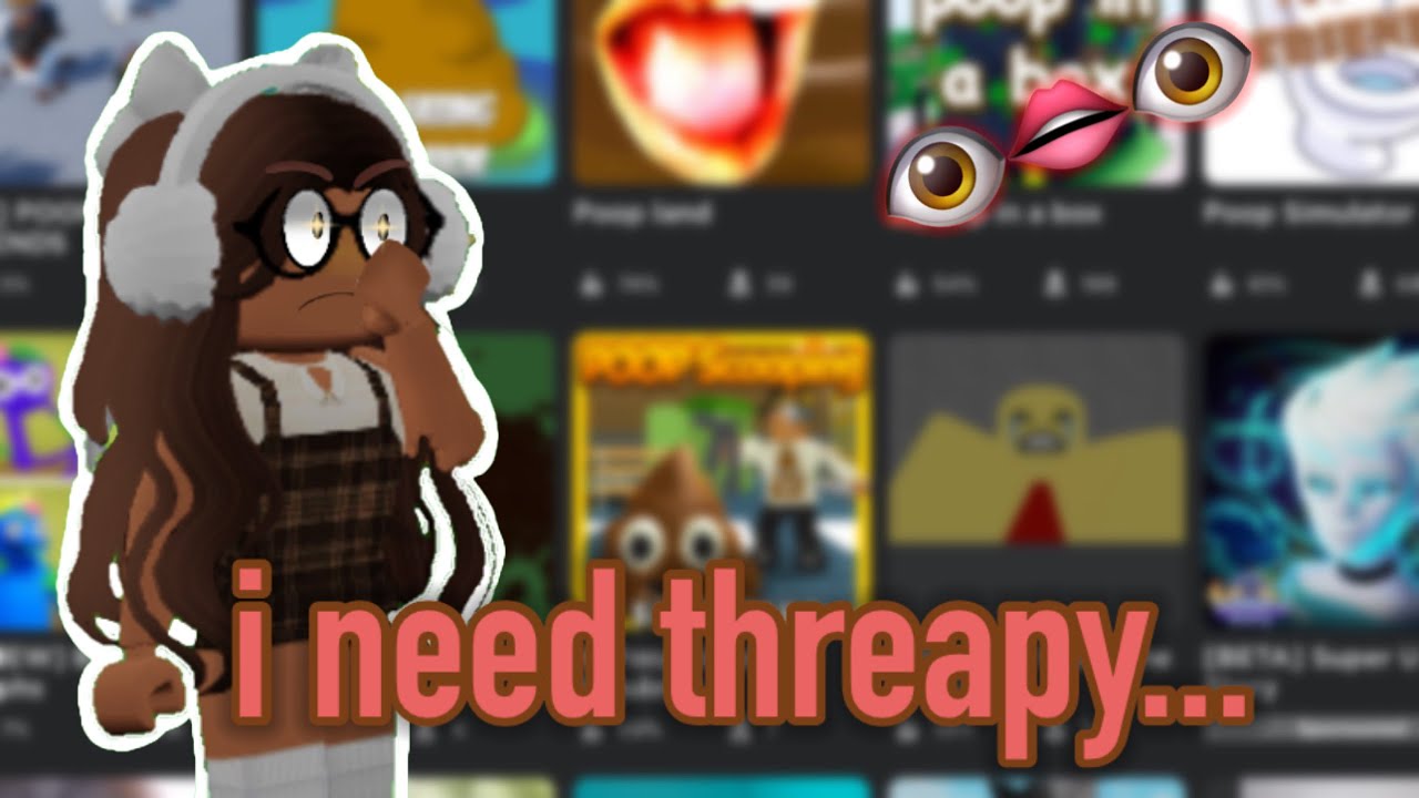 [REUPLOAD] i played DISGUSTING games on roblox... - YouTube